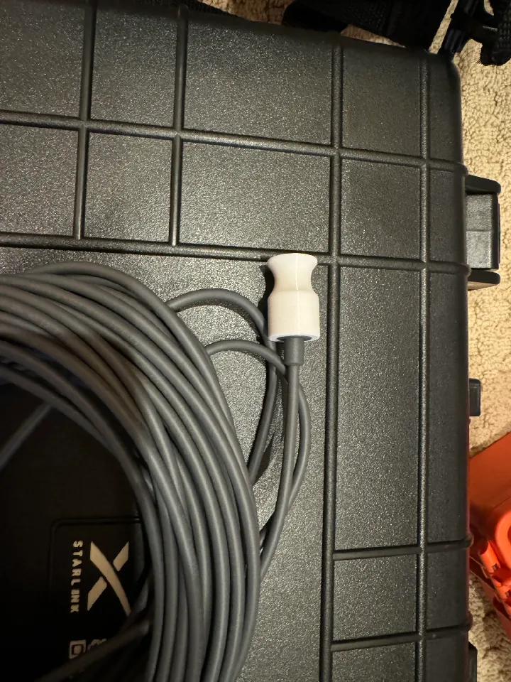 Starlink Mini Power Cord Cap by clloyds | Download free STL model ...