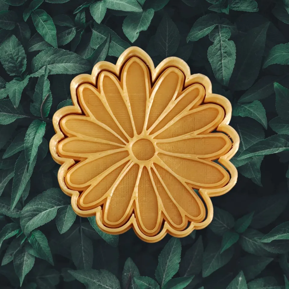 FLOWER CUTTER + STAMP by Selected | Download free STL model ...