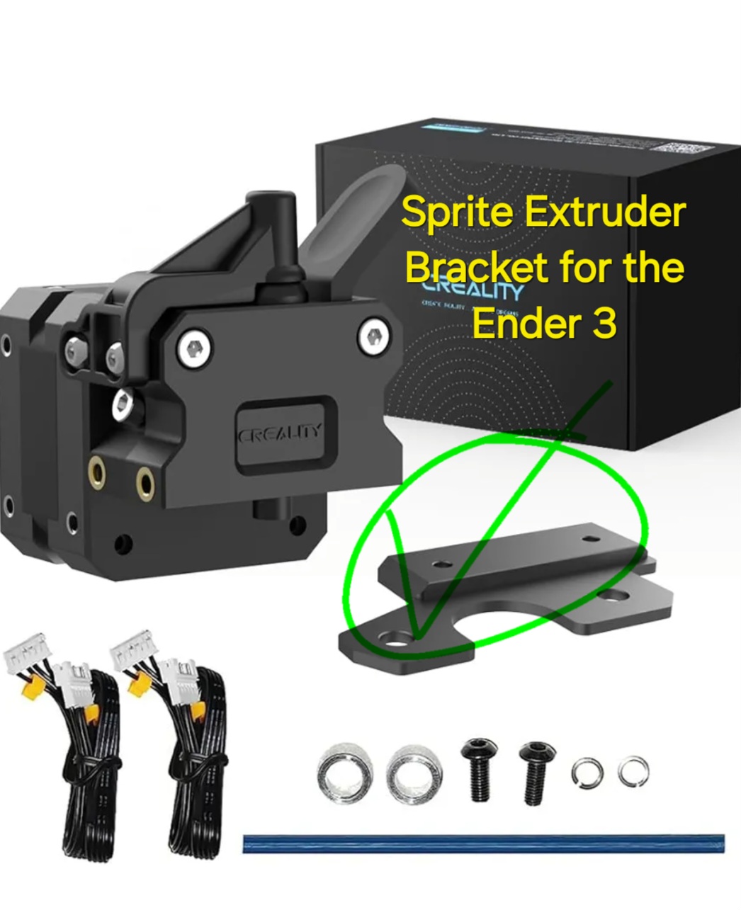 Sprite Extruder Bracket for the Ender 3 by Gh0st | Download free STL ...