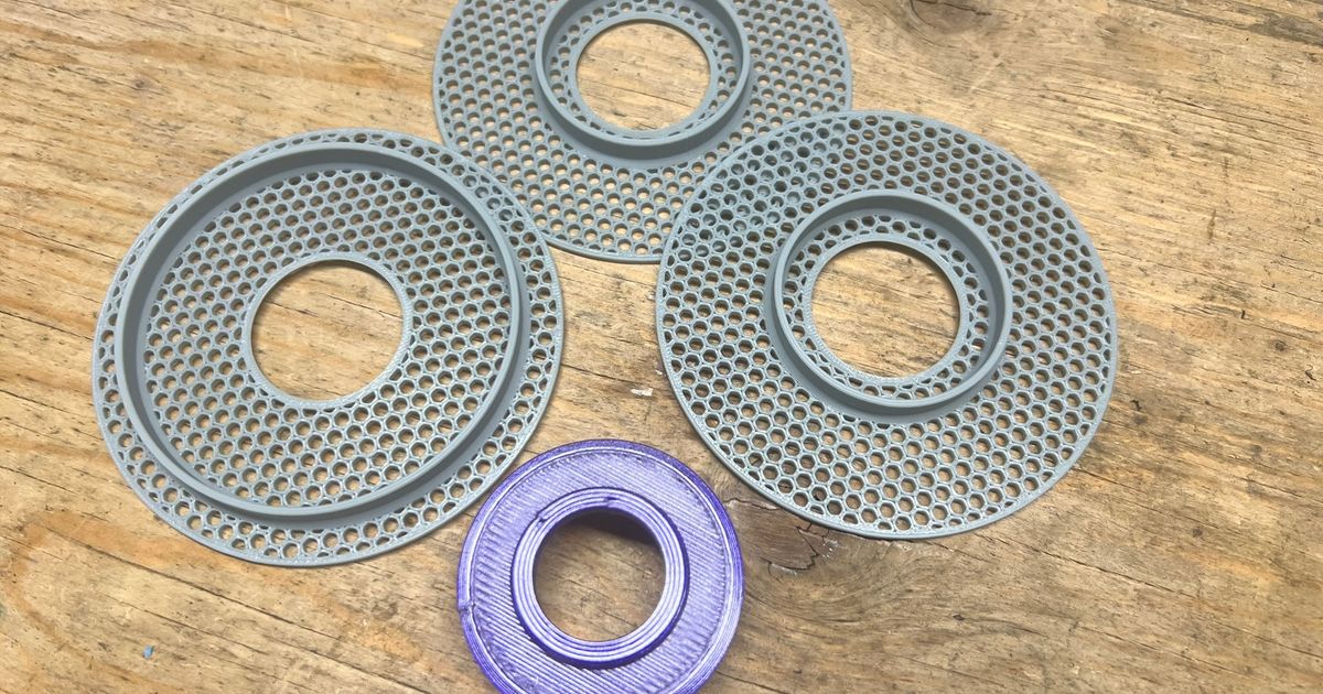 Parametric Spool Alignment Disk and Spacer by JP Flouret | Download ...