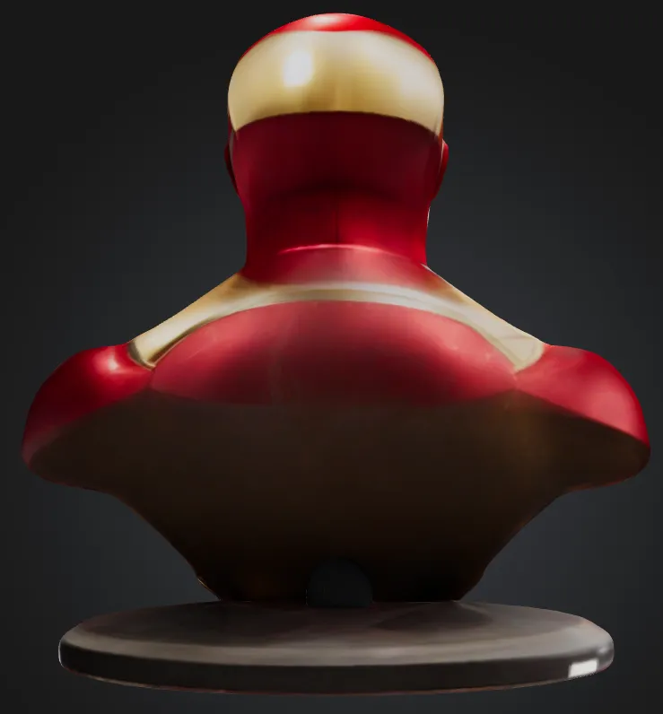 Iron man bust by ofer feldman | Download free STL model | Printables.com