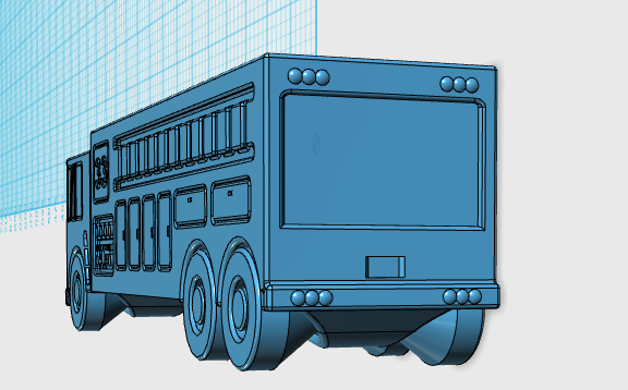 Fire Truck 33 by BuildersMark | Download free STL model | Printables.com