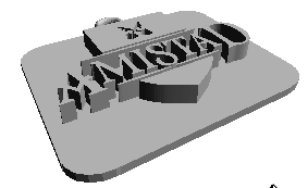 amistad key shild por Andrew o | Descargar modelo STL gratuito ...