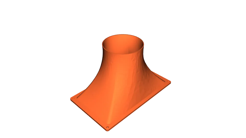 Exhaust plenum for 100mm ducts (parametric model) by Johan | Download ...