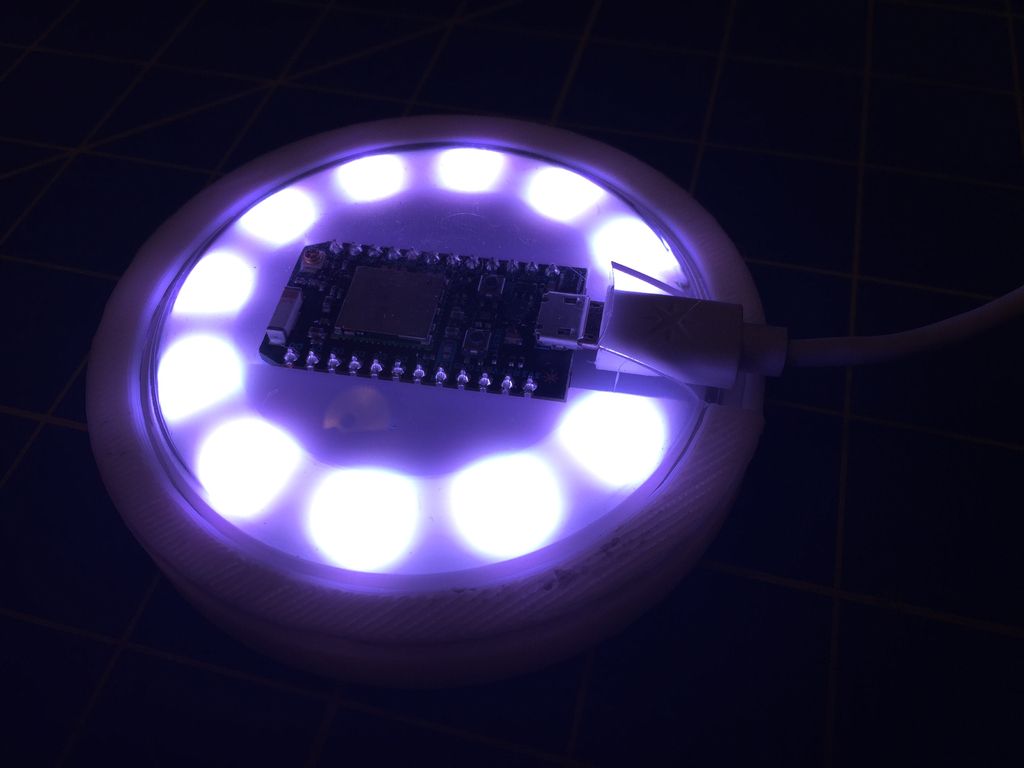 Internet Button Mount by wgbartley@gmail.com | Download free STL model ...