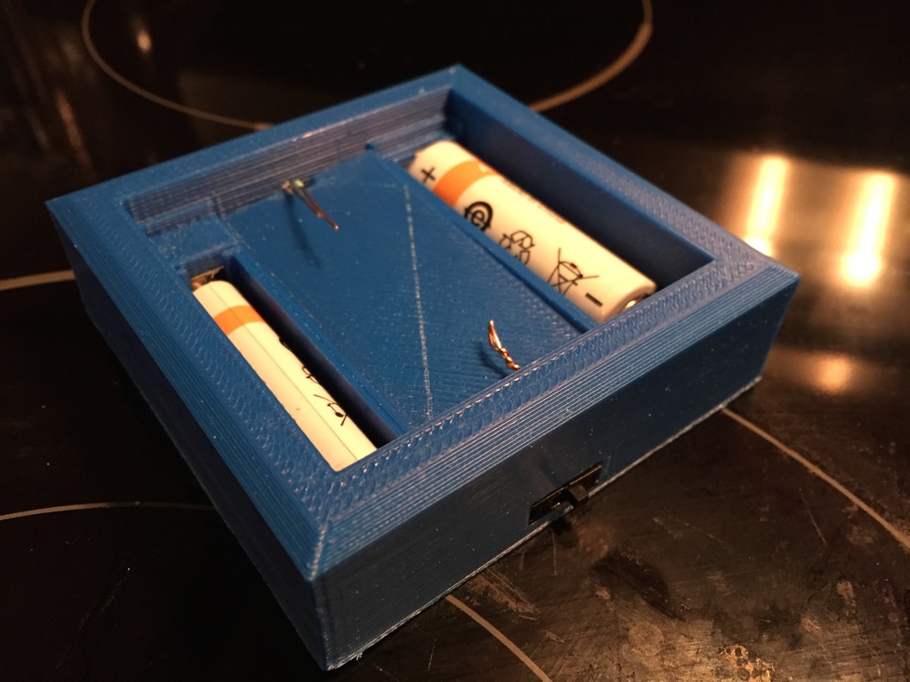 TARDIS Battery Base for Joule Thief by wgbartley@gmail.com | Download ...
