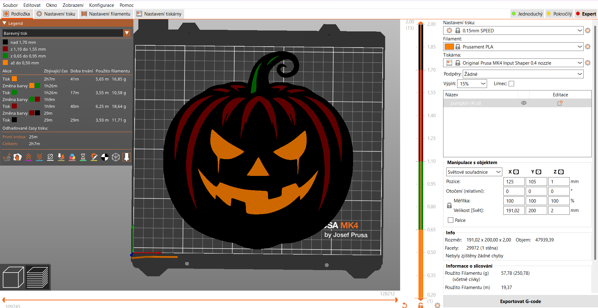 Set of five pumpkins by Nina Máčová | Download free STL model ...