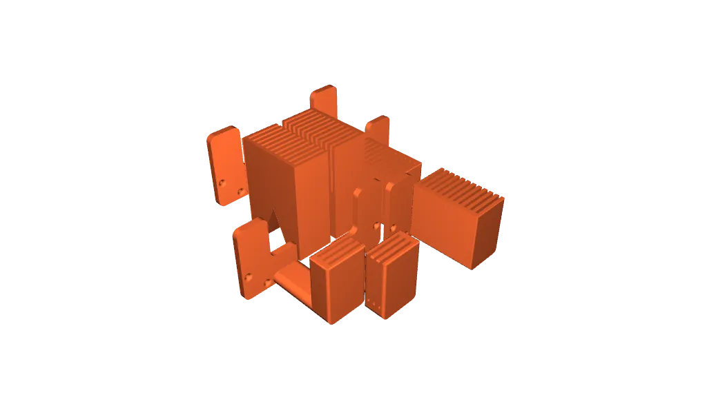 SOPORTE LATERAL PLACAS K1C. by MIKEEL | Download free STL model ...