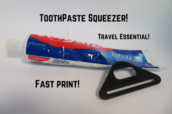 Tooth-Paste Squeezer (Travel Version) by Master Printer | Download free ...