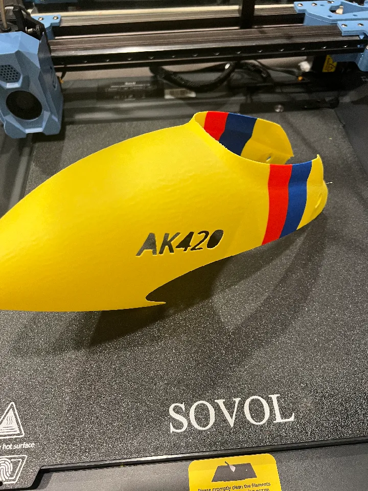 Steam Ak400 / Ak420 Pro Canopy by seansean | Download free STL model ...