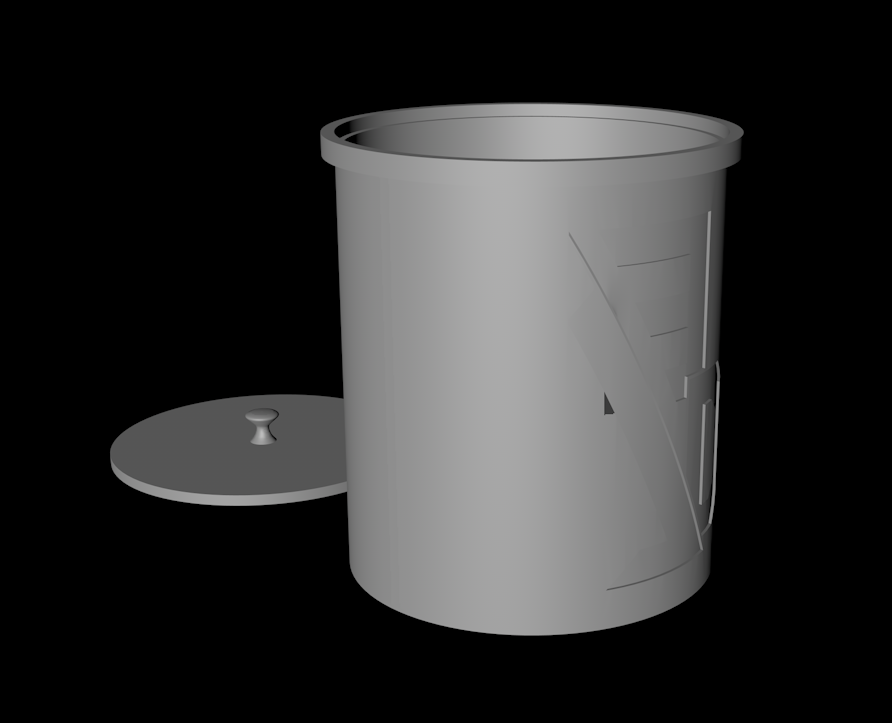 Small Pot by Vitor Costa | Download free STL model | Printables.com