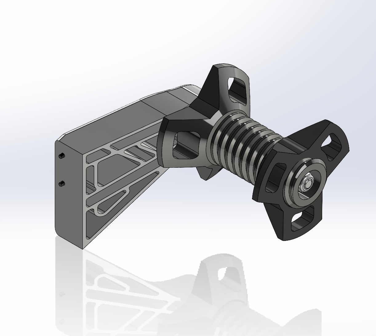 A1 Mini Ball Bearing Spool Holder by CadeyzDad | Download free STL ...