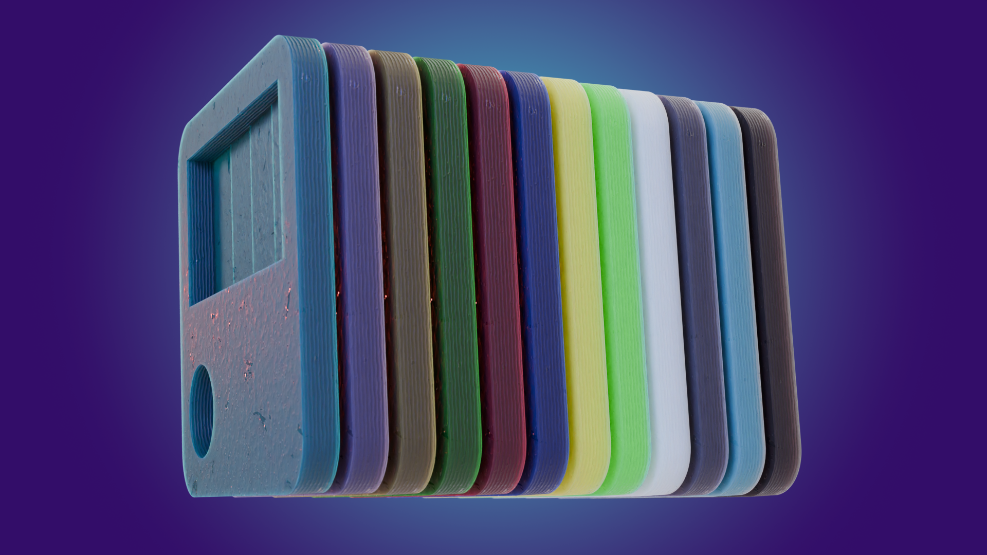 Filament Swatch by Gustavo Freoli | Download free STL model ...