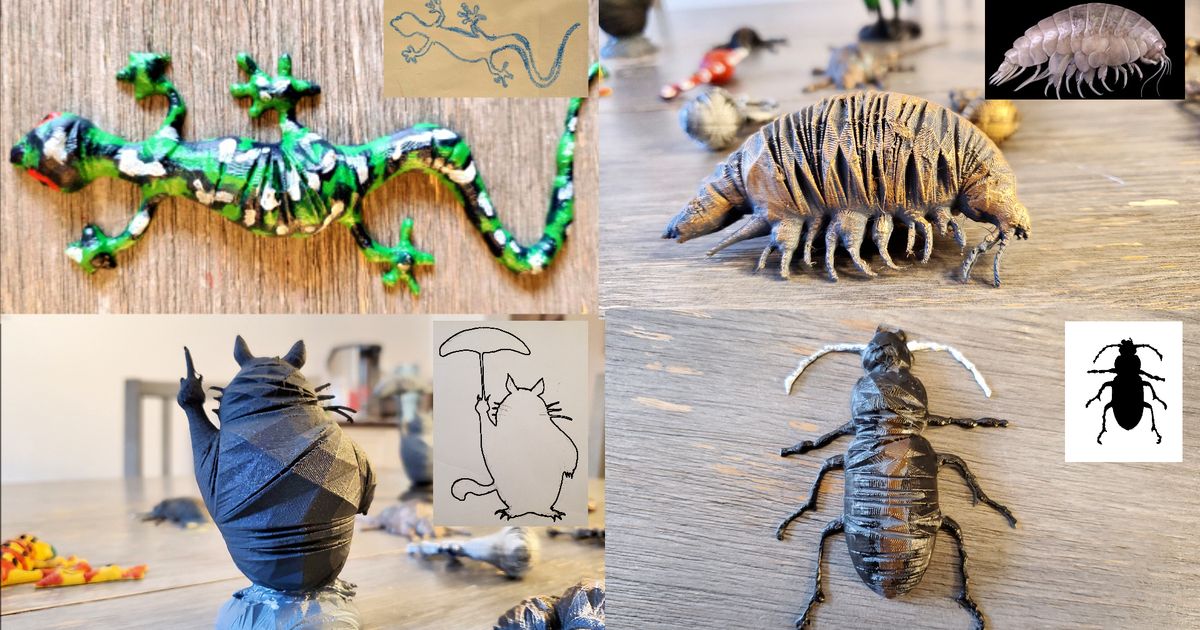 Turing 2D Sketches to Realistic 3D Objects! by Maker Dad DIY | Download ...