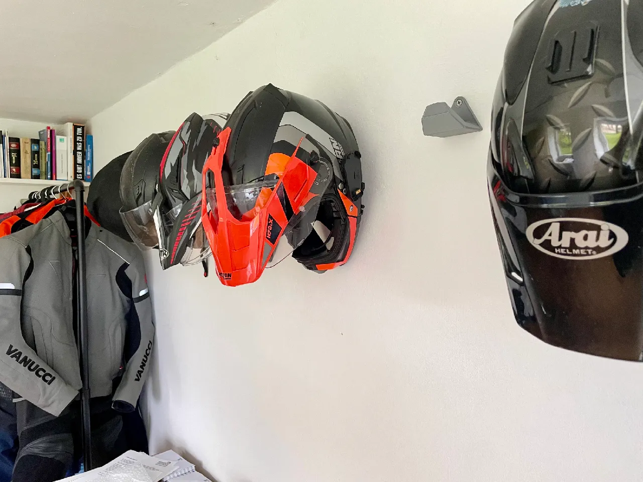 Helmet Hanger by Don Agus | Download free STL model | Printables.com