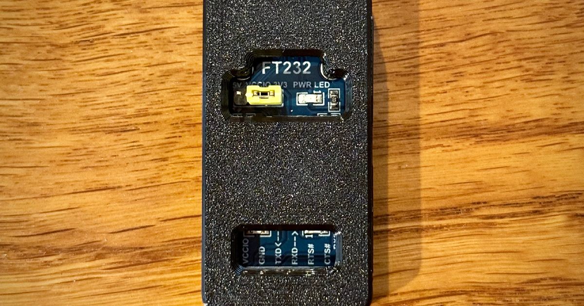 Case for WAVESHARE FT232 USB-C by pixelwave | Download free STL model ...