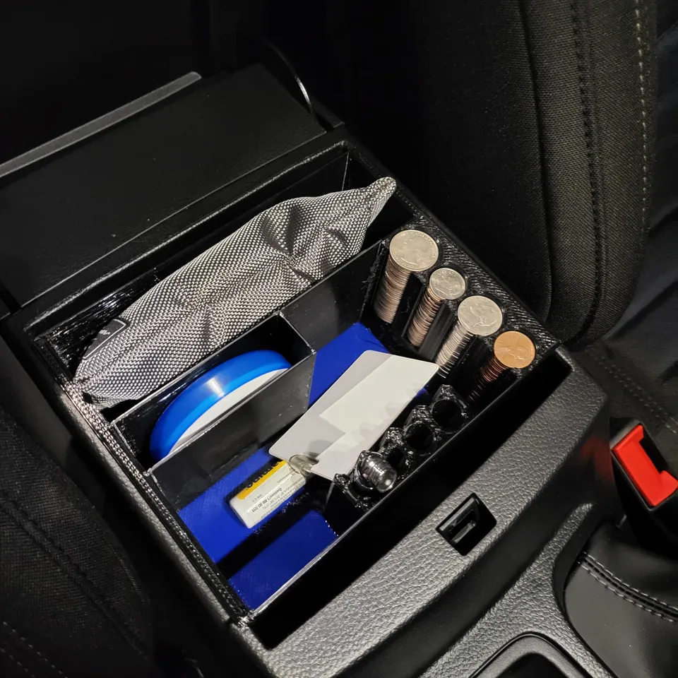 2019-2021 Ford Ranger Console Tray by Markytemp | Download free STL ...