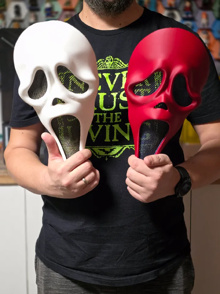 Ghostface mask by Wekster | Download free STL model | Printables.com