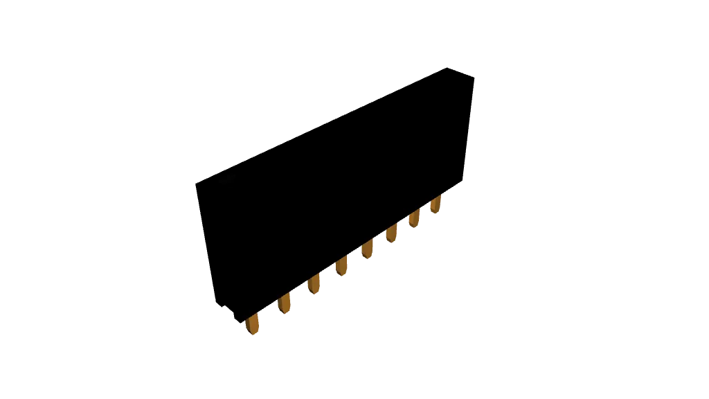 CAD Pin Header by JK | Download free STL model | Printables.com