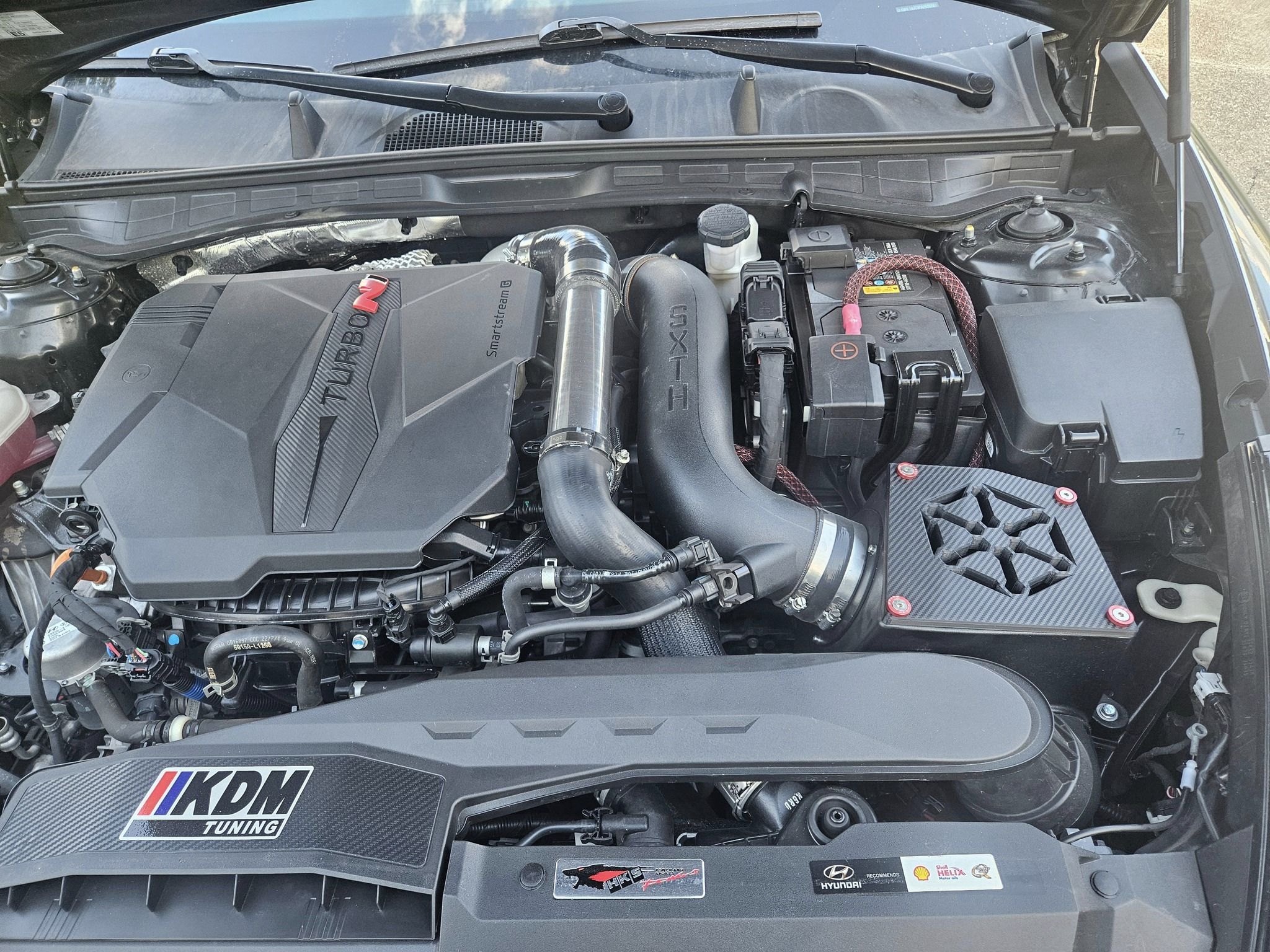 SXTH Element Intake Lid for 20-24 Hyundai Sonata N-Line & Kia K5 GT by ...