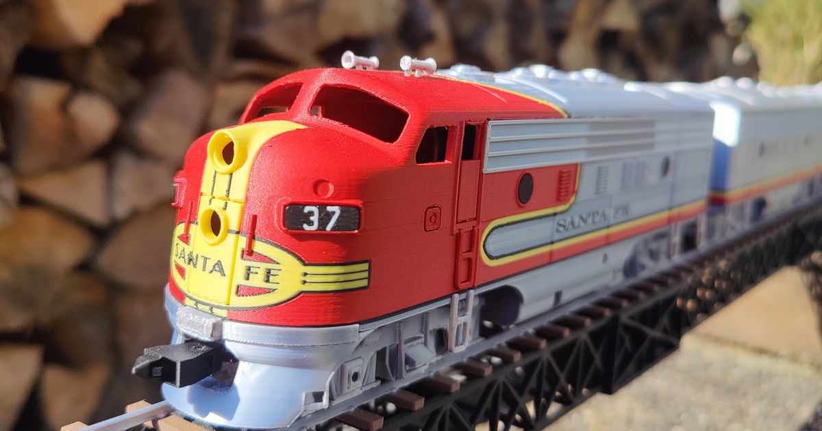 F7 Locomotive Body - AMS Warbonnet Livery by nullroute | Download free ...