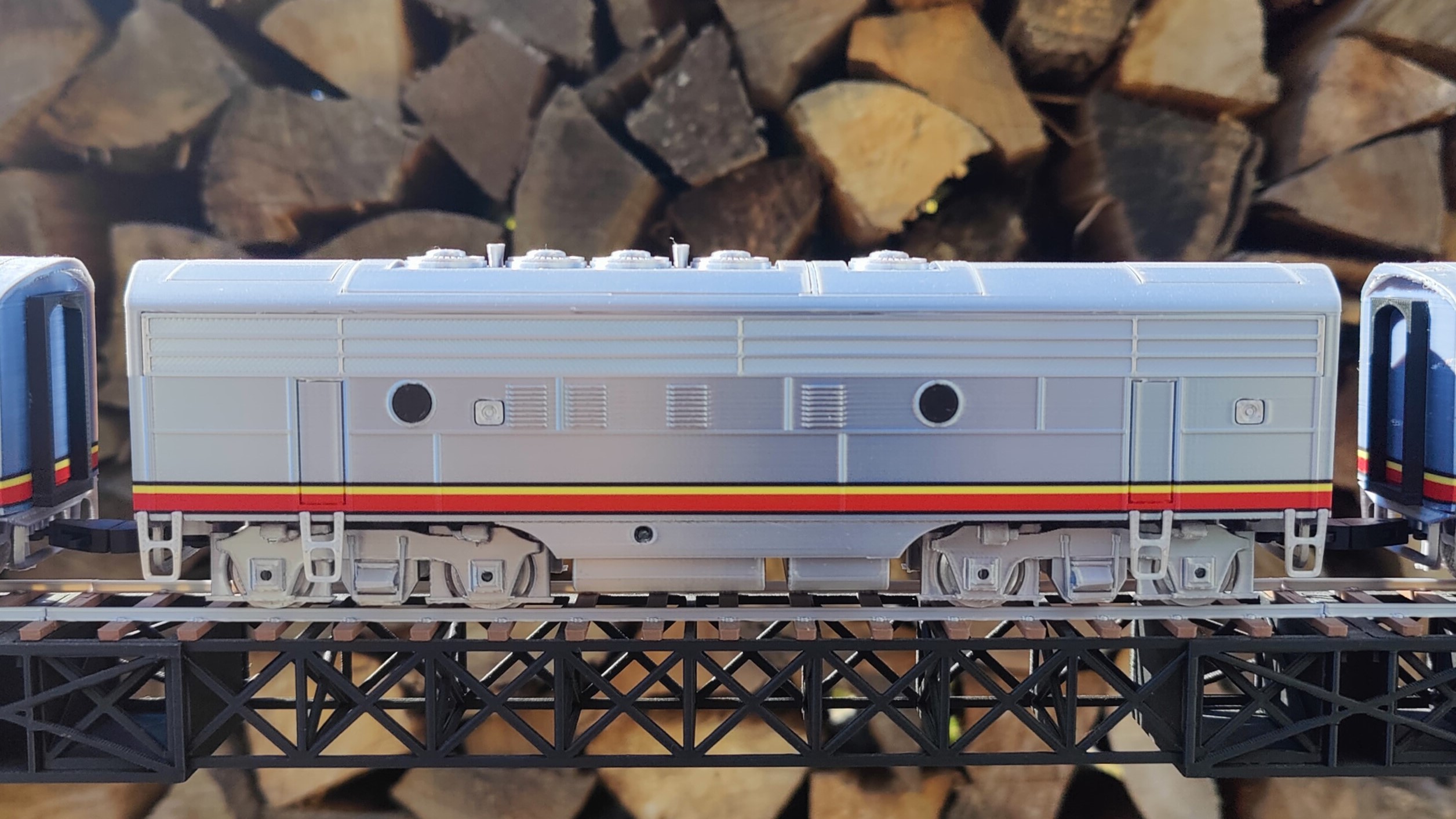 F7 Locomotive Body - AMS Warbonnet Livery by nullroute | Download free ...