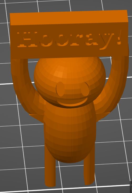 Hooray Buddy by KileyB. | Download free STL model | Printables.com