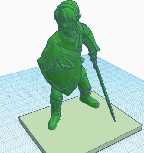 Link from Legend of Zelda by Spantzz 2314 | Download free STL model ...