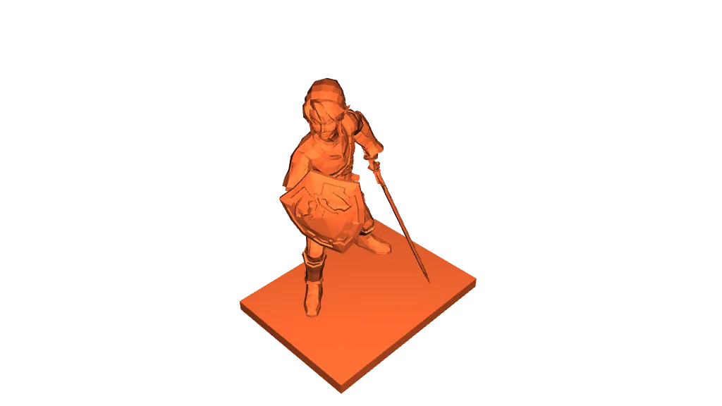 Link from Legend of Zelda by Spantzz 2314 | Download free STL model ...