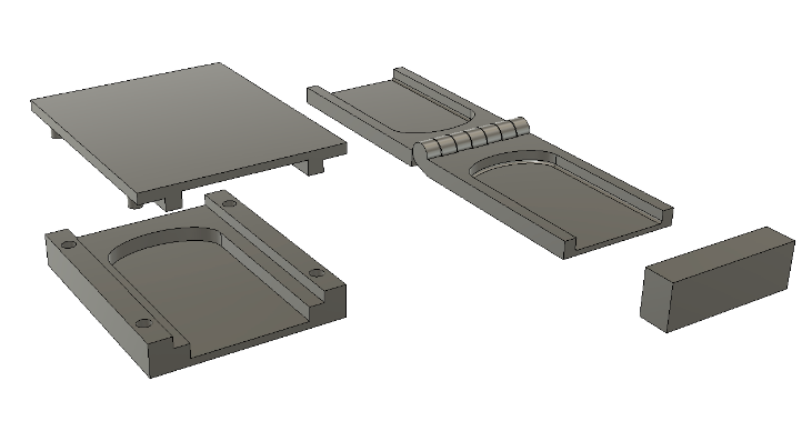 Mold for Casting Keys by nopack | Download free STL model | Printables.com