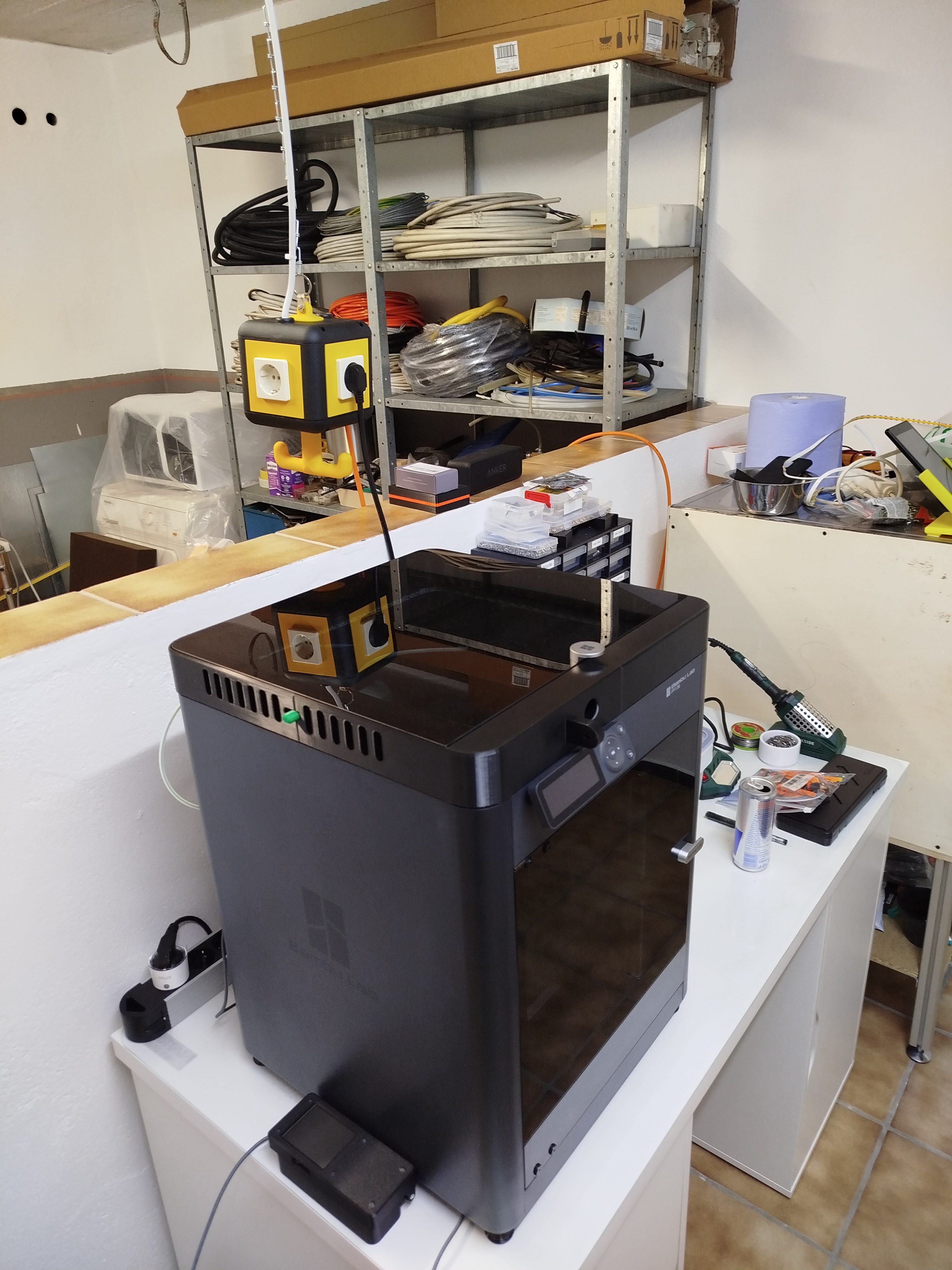 Bambulab P1S Riser, Belüftung, X-Touch by aw583 | Download free STL ...