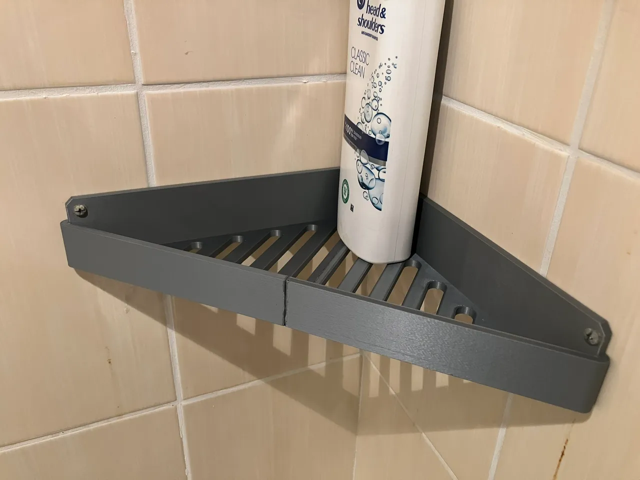Shower shelf by Adam | Download free STL model | Printables.com