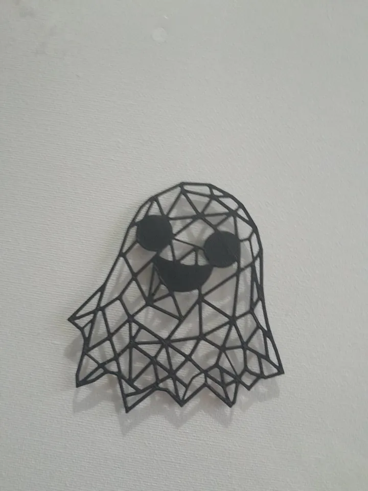 Low Poly Ghost Wall Art by IHDC | Download free STL model | Printables.com