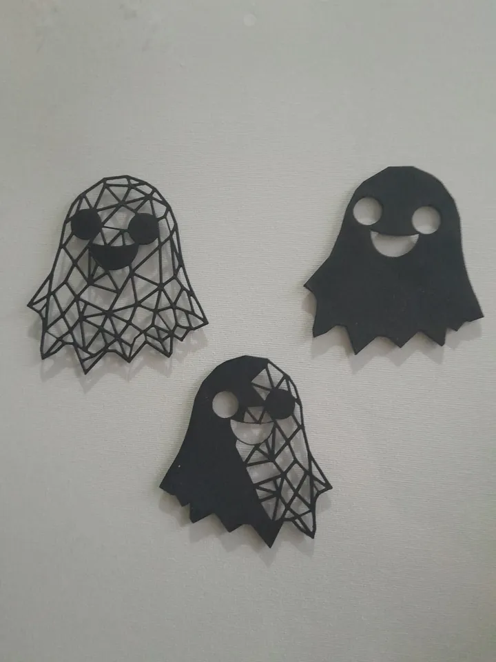 Low Poly Ghost Wall Art by IHDC | Download free STL model | Printables.com