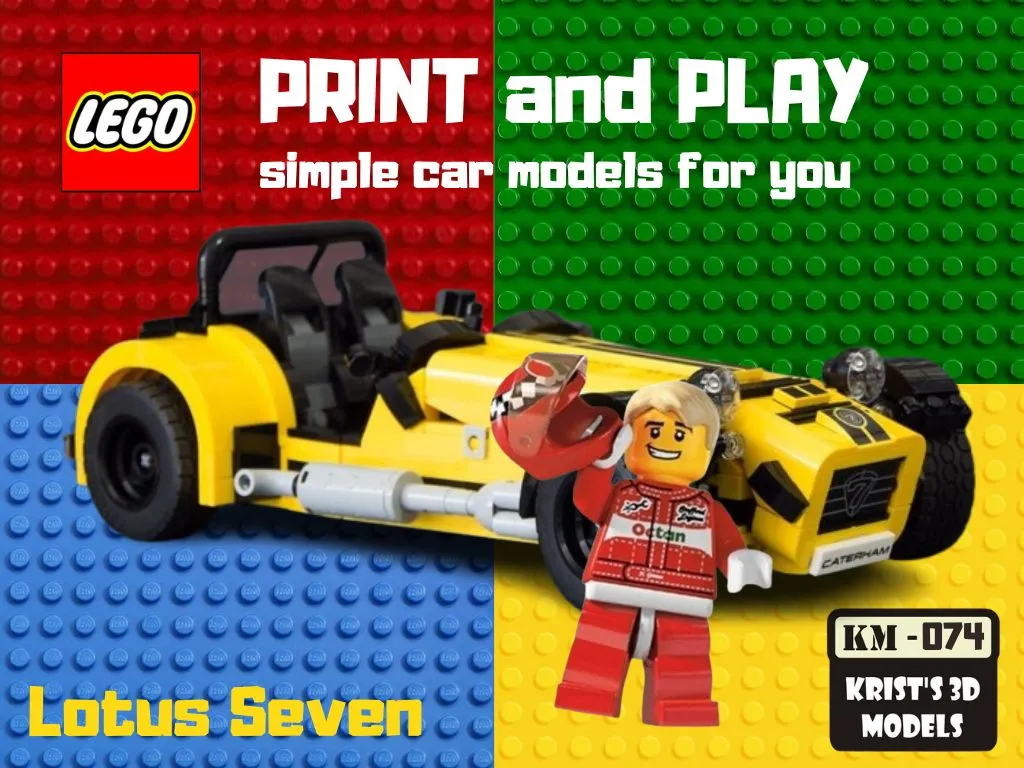 LEGO Lotus Seven by Mgr. Pavel Krist | Download free STL model ...