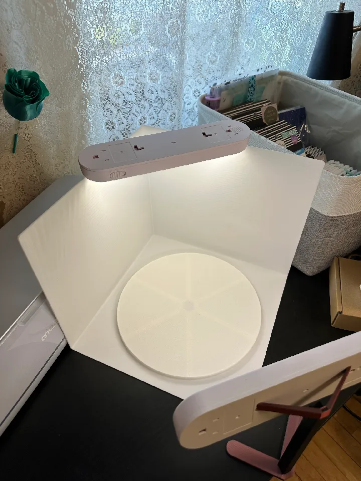 XL Light Box With Bearing Supported Turn Table by HVFDesigns | Download ...
