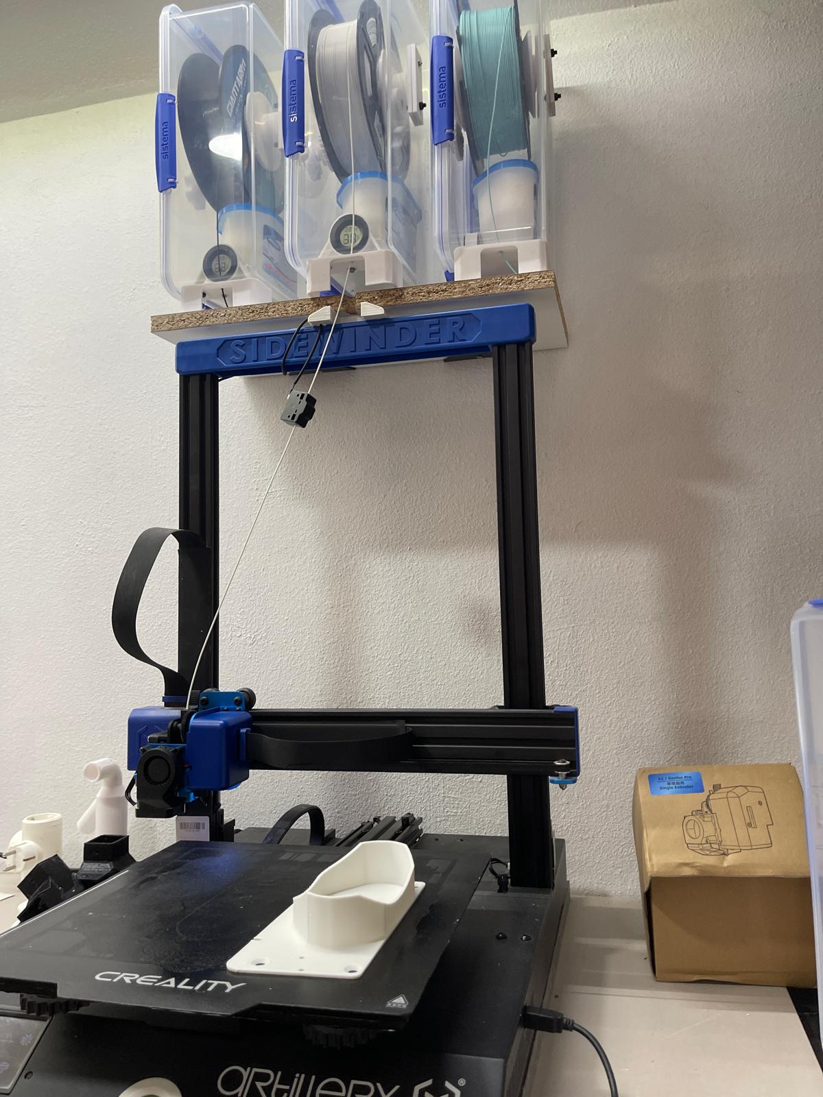 ULTIMATE FILAMENT STORAGE BOX REWIND MOD by Makezings | Download free ...