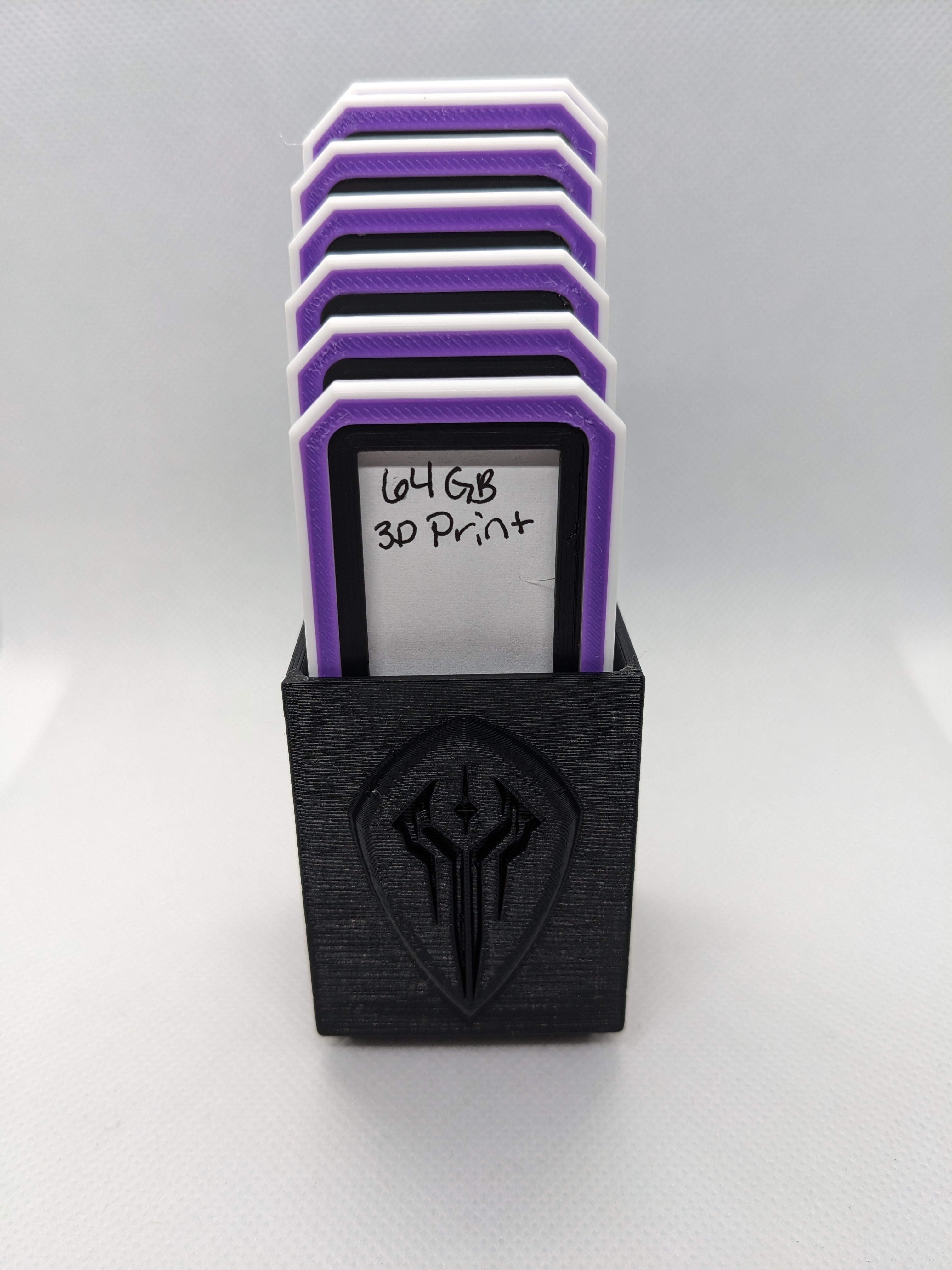 microSD Card Organizer by Micro Center | Download free STL model ...