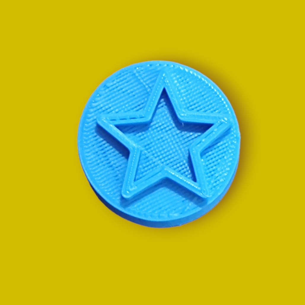 SELLO ESTRELLA / STAR STAMP by Selected | Download free STL model ...