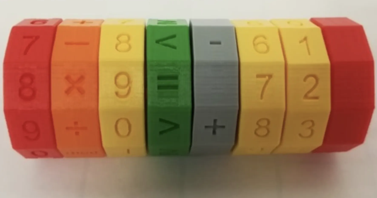 EXTENSIBLE ARITHMETIC SPINNER, MATH SPINNER, MATH WAND, SNAP SPINNER ...