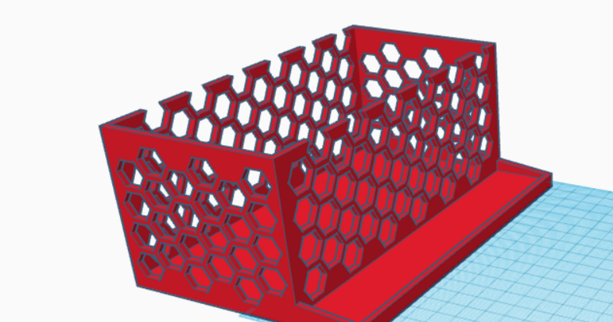 Honeycomb Storage Box by BatNerd | Download free STL model | Printables.com