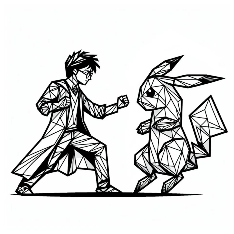 Harry Potter vs Pikachu by Turbo9670 | Download free STL model ...