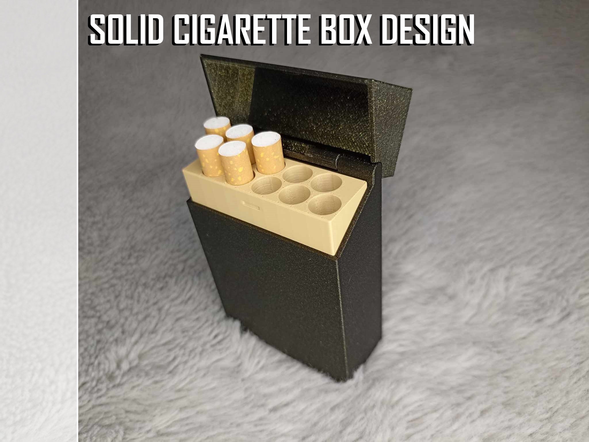 Clean Cigarette Box Design por Vajcner | Descargar modelo STL gratuito ...
