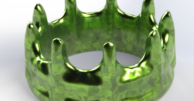 Crown is a scratcher and relaxer in one by dmc | Download free STL ...