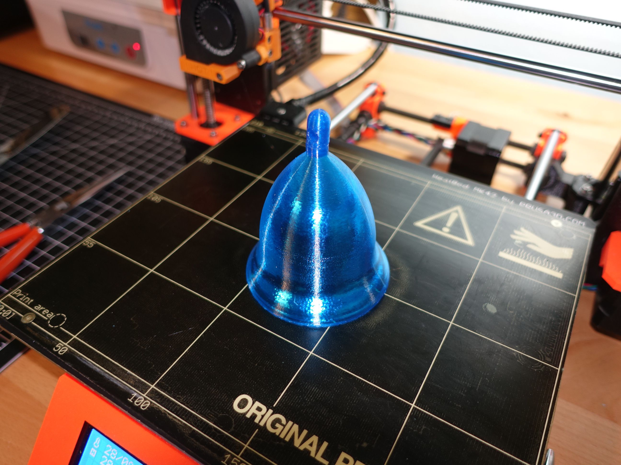 Ornament Bell 75mm by DanoSoft | Download free STL model | Printables.com