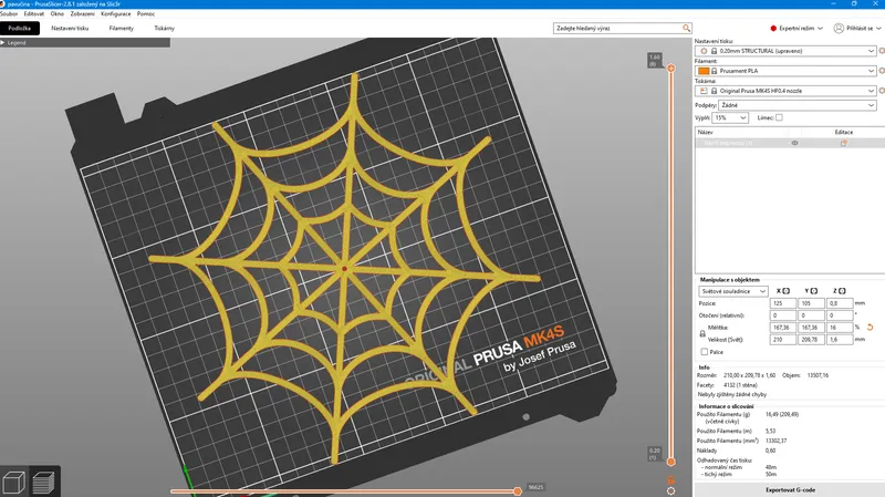 Halloween cobweb by Očko | Download free STL model | Printables.com