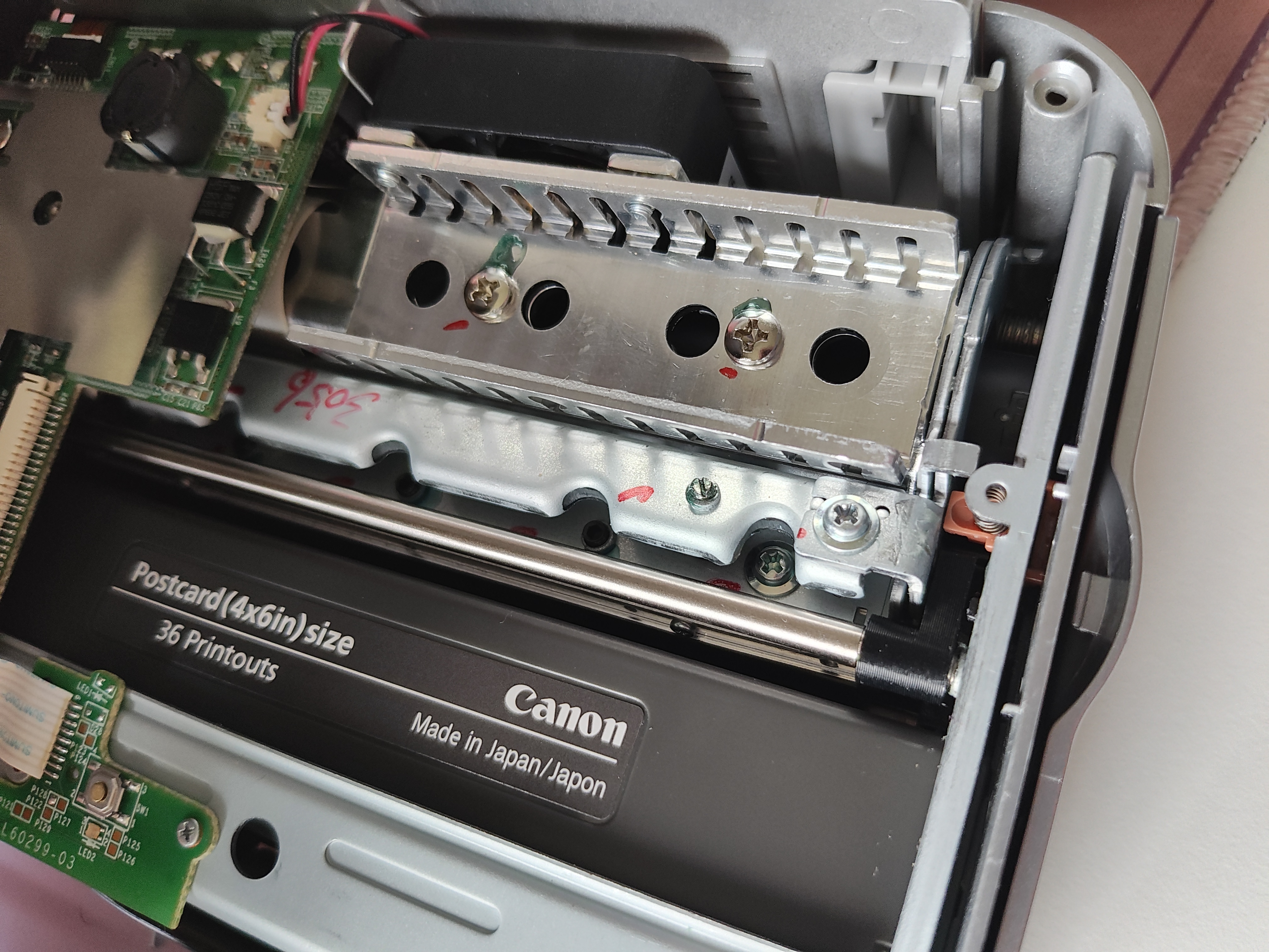 Canon Selphy CP710 printhead pusher by Squishy | Download free STL ...