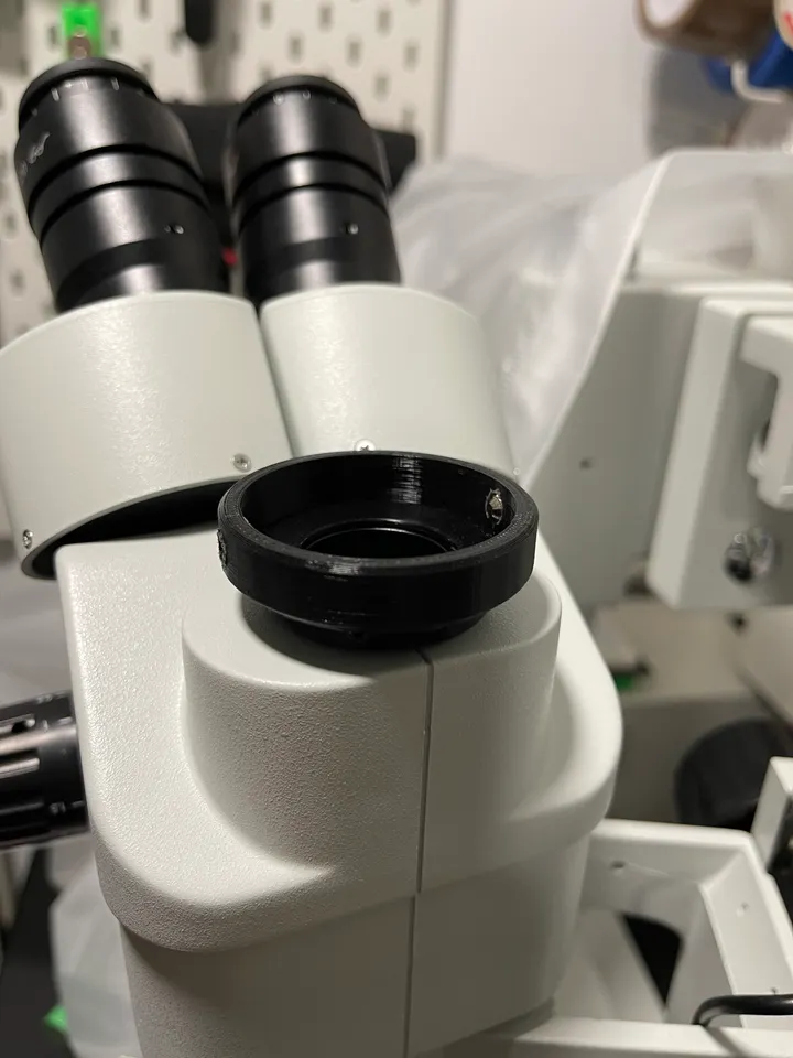 AmScope 42mm adapter by Sébastien | Download free STL model ...