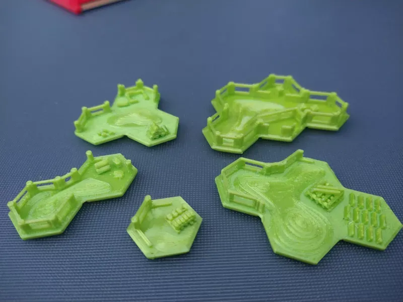 Ark Nova 5-tile enclosures by durza | Download free STL model ...