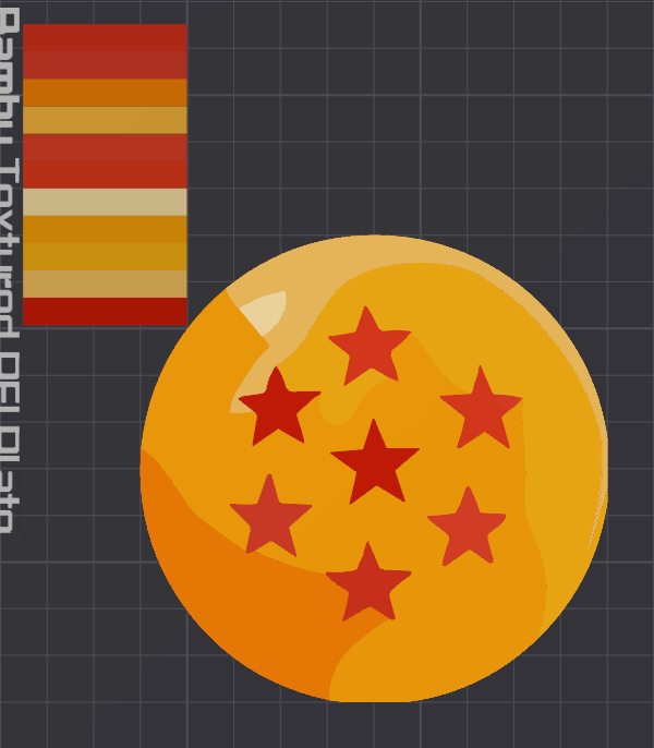 Dragon Ball Z (Dragon balls 7) Sticker by 3DPremiun | Download free STL ...